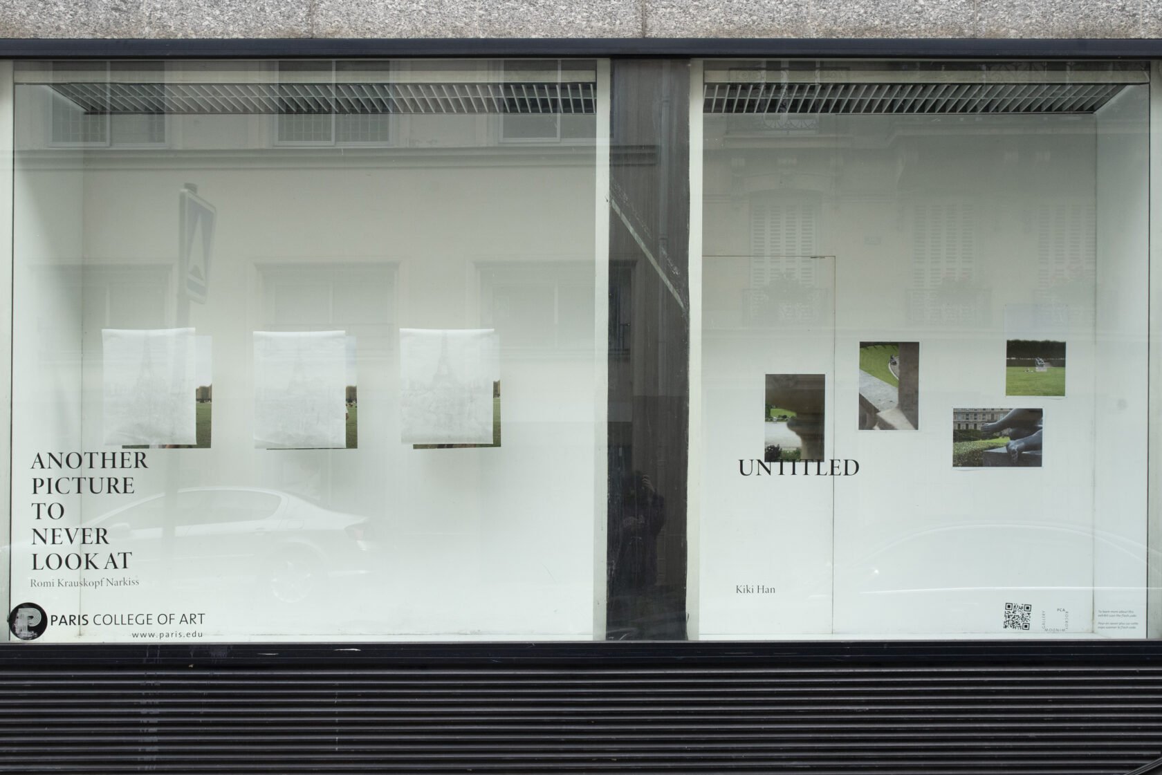 Double Solo Exhibition in the PCA Window Gallery — Paris College of Art
